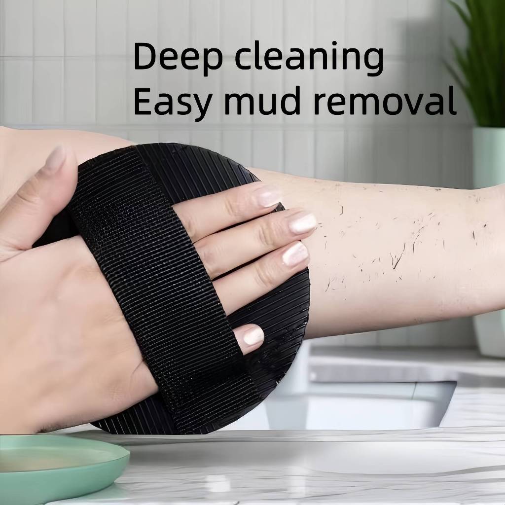 Compact and Lightweight Body Scrubber for Effective Exfoliation and Mud ...