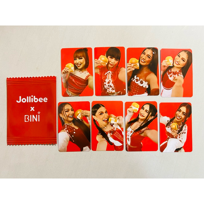 UNOFFICIAL JOLLI x BINI MODESS PHOTOCARDS, Minisize, Standee (JOLLIBINI ...