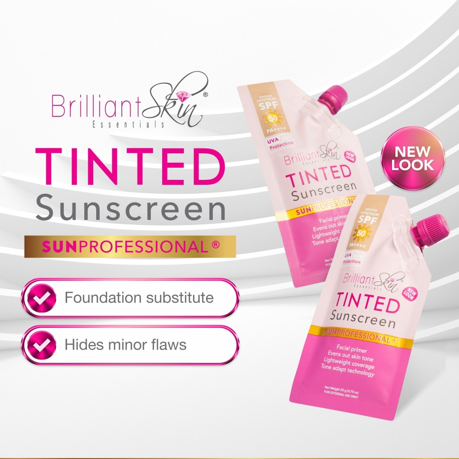 Brilliant Skin TINTED Sunscreen SPF 50 / 20g | Shopee Philippines