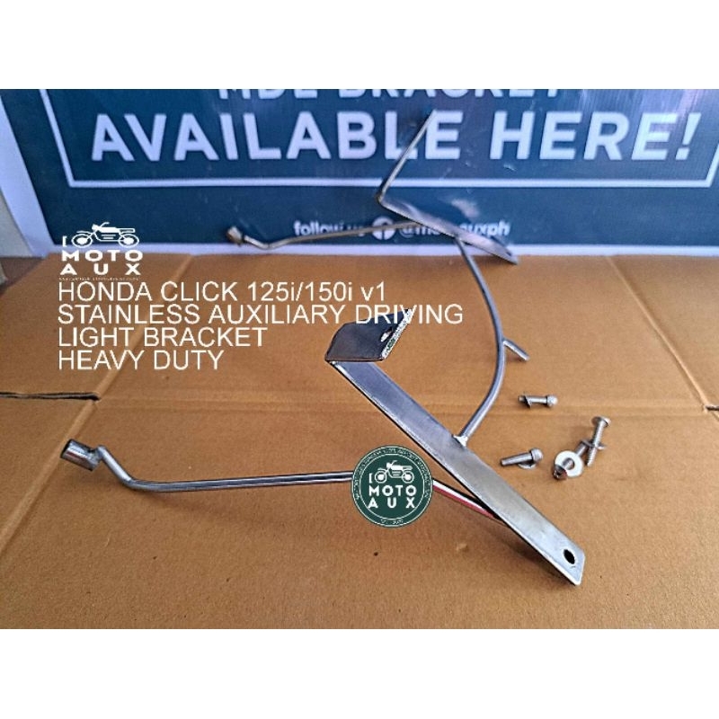 Click v1 125/150i Stainless Mdl Bracket (heavy duty) | Shopee Philippines