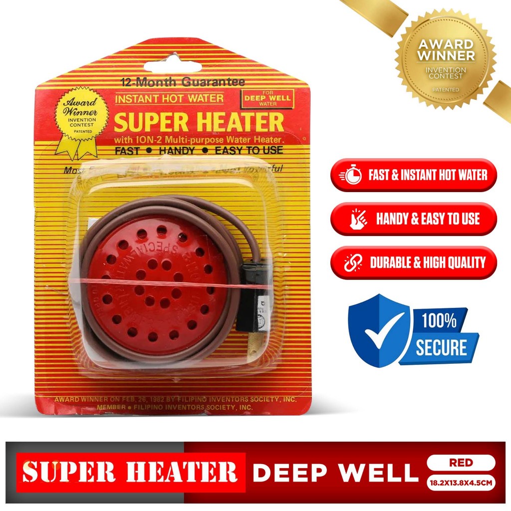 SUPER HEATER Multi-Purpose Deep Well Water | Shopee Philippines