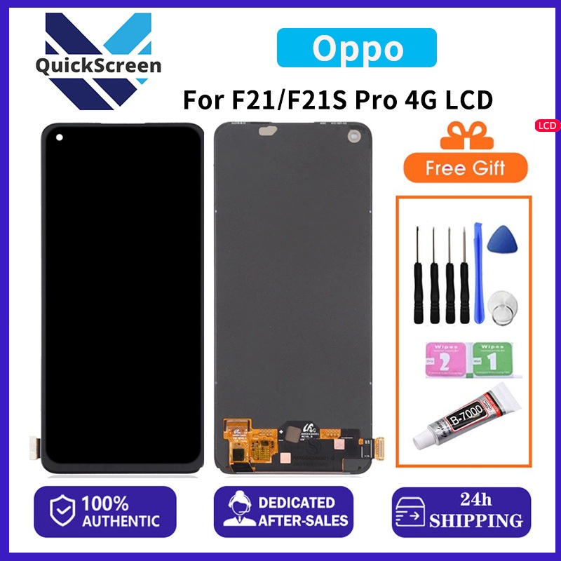 [QuickScreen]For Oppo F21 Pro 4G/F21S Pro 4G OLED CPH2363 CPH2461 LCD ...