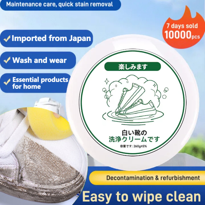 Hot In Japan！Shoes cleaner for all colors Shoe cleaner for white shoe ...