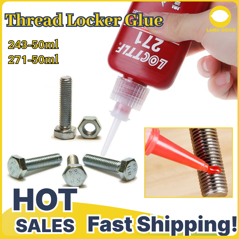 50ml Thread Locker Glue Metal Threadlocker Adhesive Cured Quickly ...
