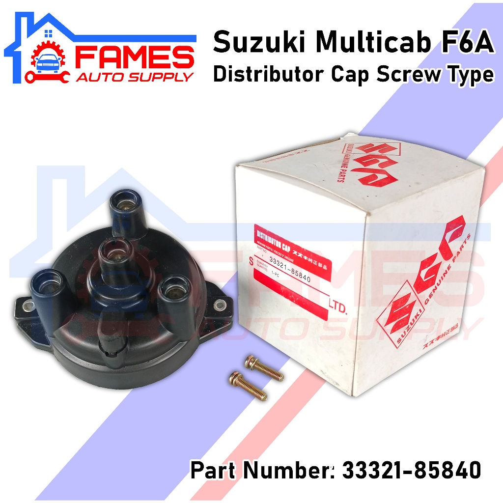 Suzuki Multicab F6A Distributor Cap Screw Type 33321-85840 | Shopee ...