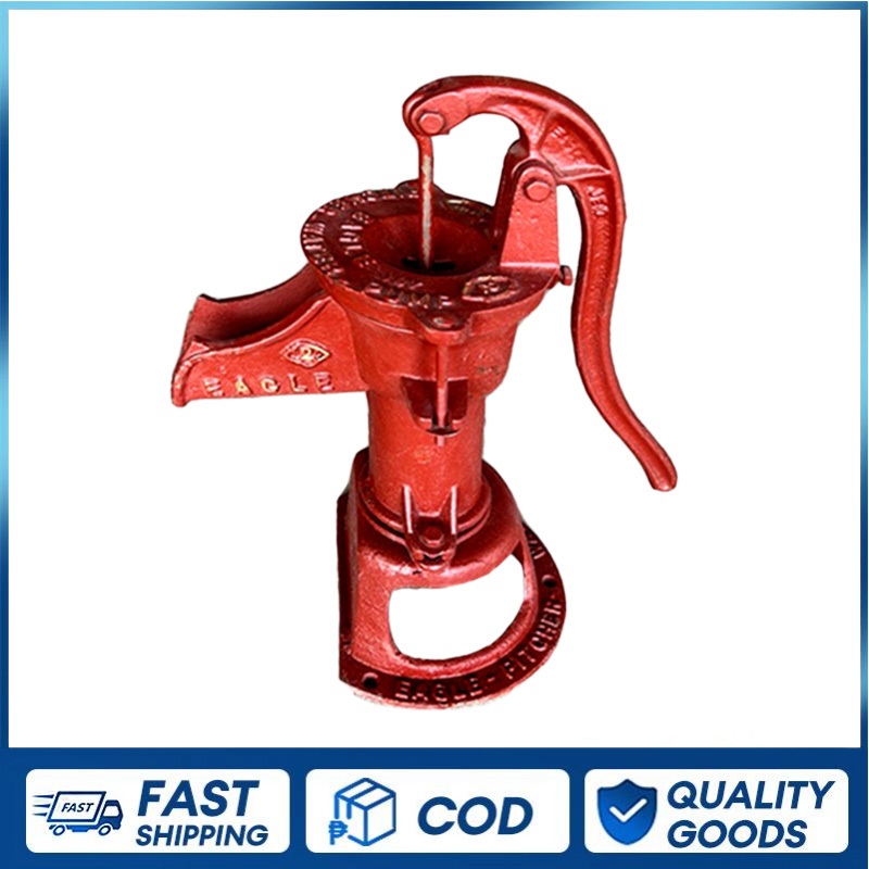 Eagle Pitcher Pump Cast Iron Manual Water Pump Handpump Heavy Duty ...