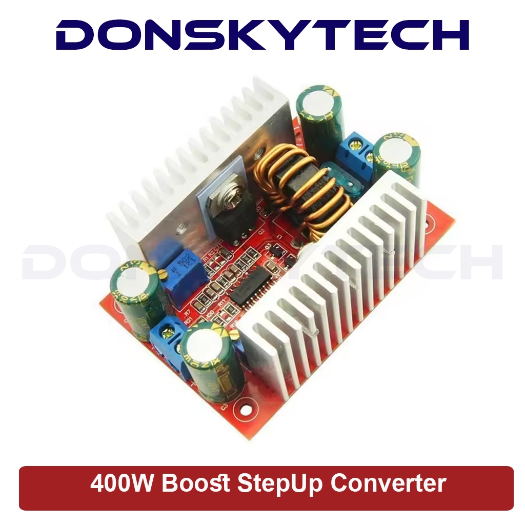 400W Constant Current Boost Converter Step-up Power Module | Shopee ...