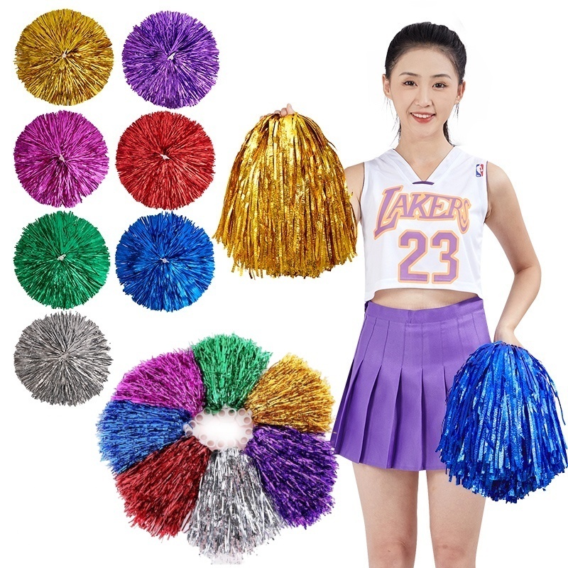 Party needs cheering Squad Poom Pooms set pompoms | Shopee Philippines