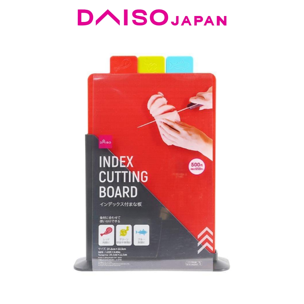 Daiso Index Cutting Board Set | Shopee Philippines