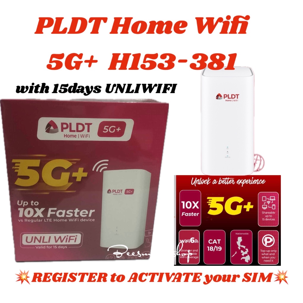 5G MODIFY H153-381 with 15days UNLIMITED WIFI/5G DITO WIFI H150-370 w ...
