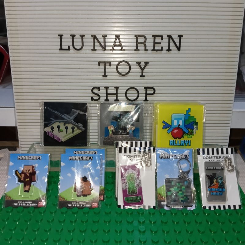 Minecraft: Ref magnet, Keychain and Acrylic | Shopee Philippines