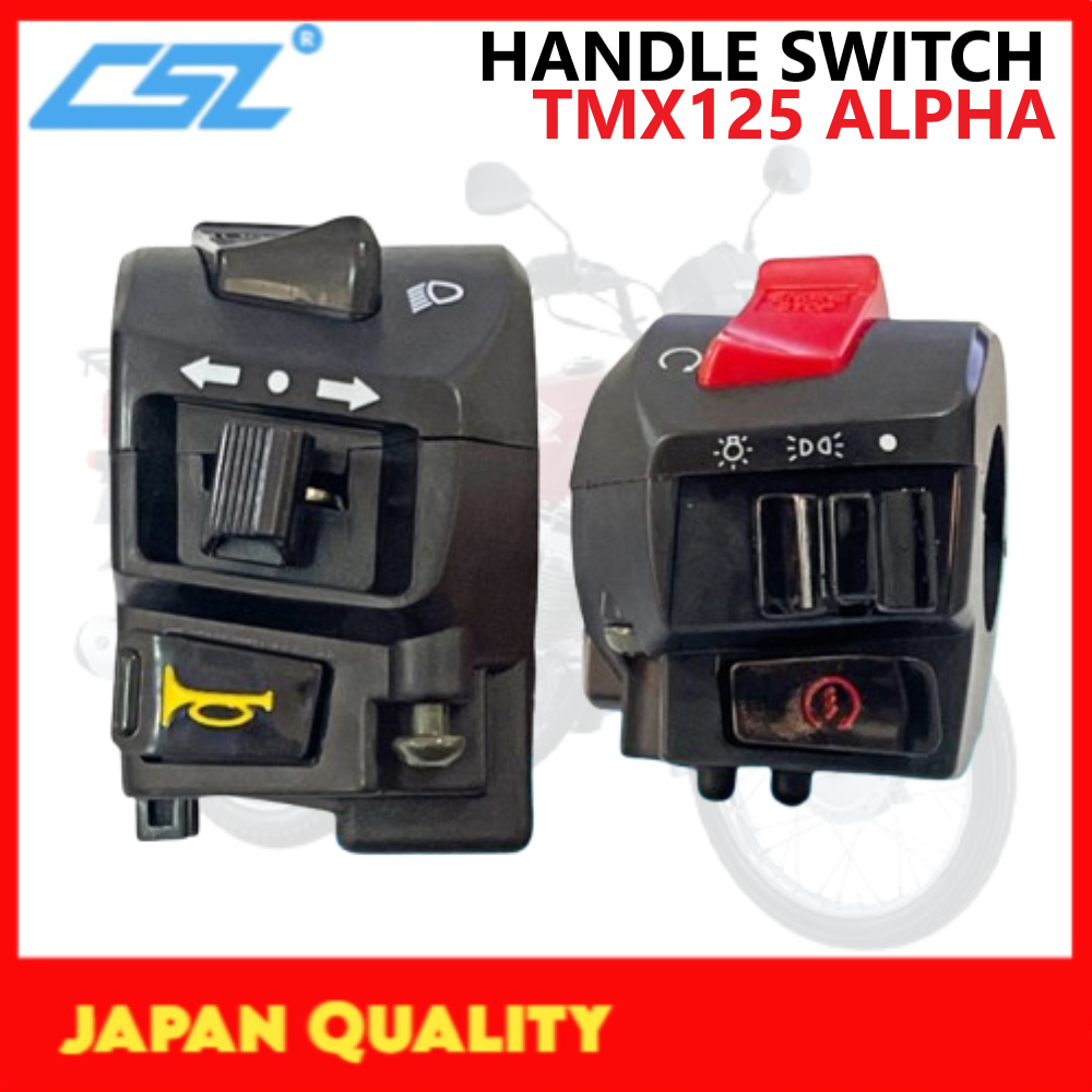 CSL HANDLE SWITCH LEFT / RIGHT for HONDA TMX125 ALPHA MOTORCYCLE ...