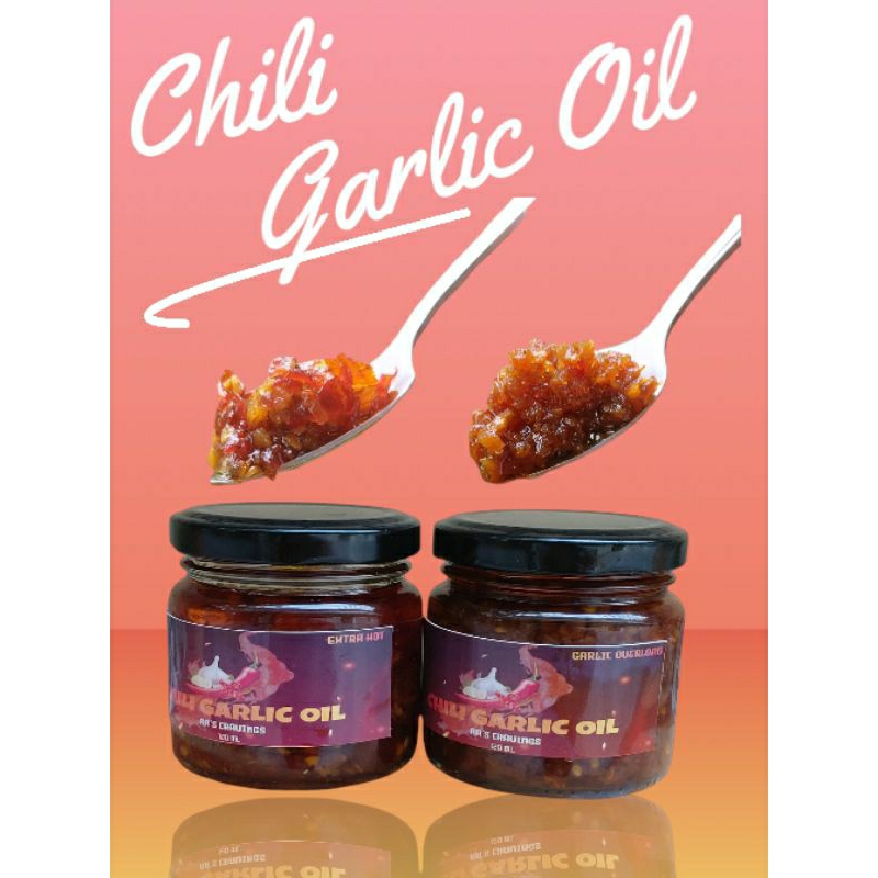 AA' s Cravings Chili Garlic Oil Extra Hot and Garlic Overload Flavor ...