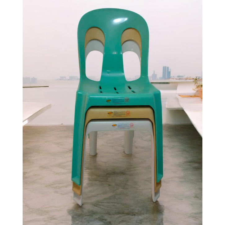 MONOBLOC PLASTIC CHAIR BUNNY CHAIR/UPUAN STOCK | Shopee Philippines