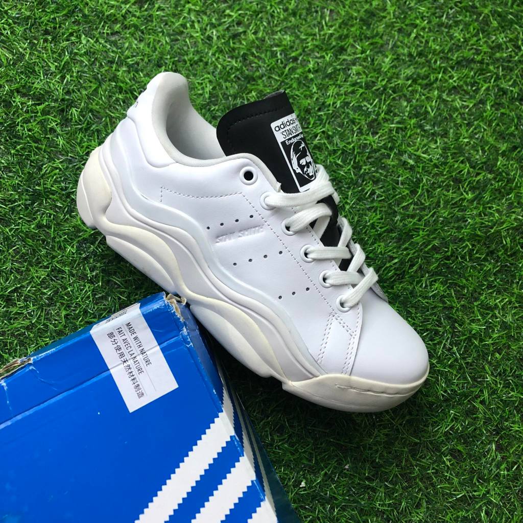 ORIGINAL ADl STAN SMITH MILLENCON WHITE BLACK WOMEN SNEAKERS | HQ6041 ...