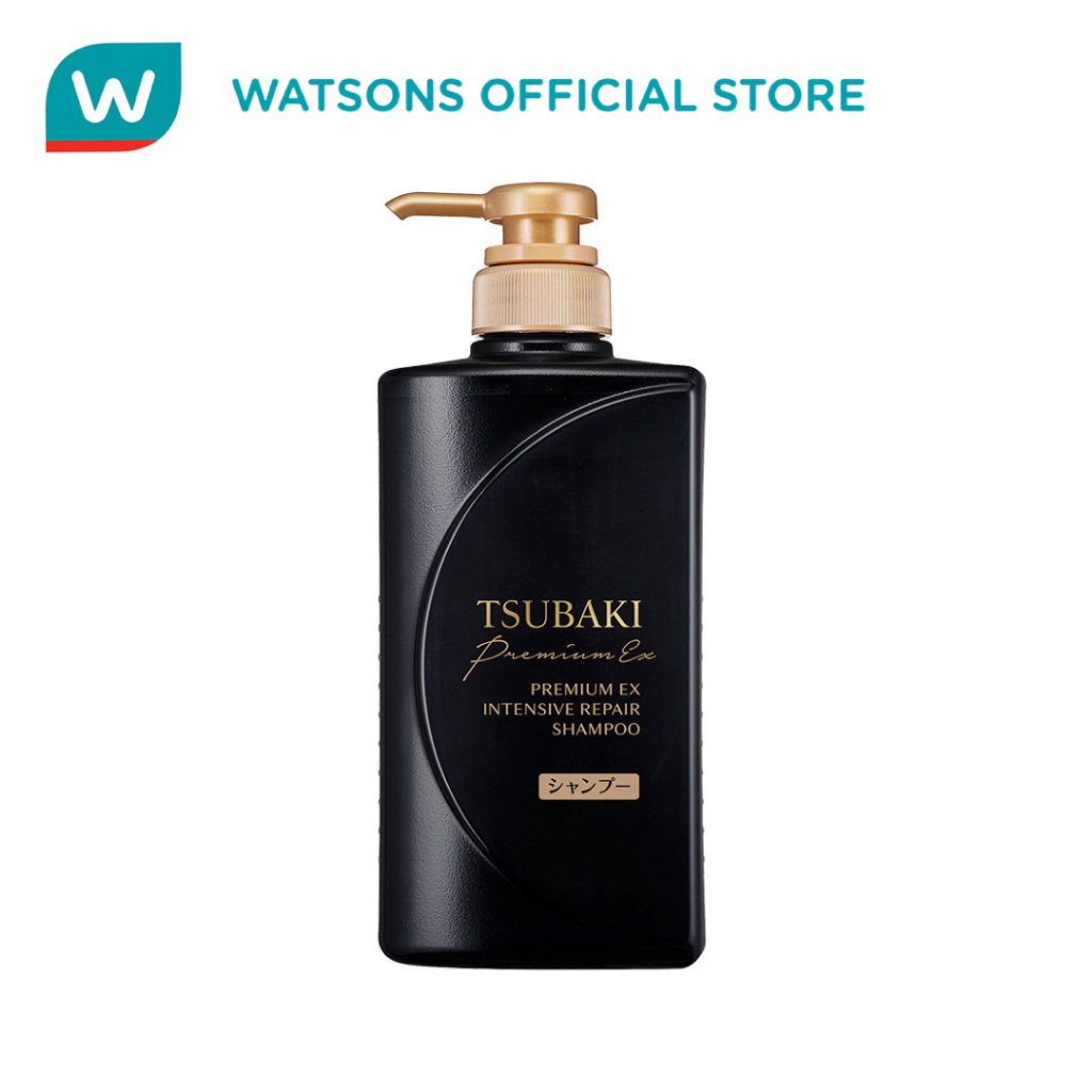 TSUBAKI PREM EX Intensive Repair Shampoo 490ml | Shopee Philippines