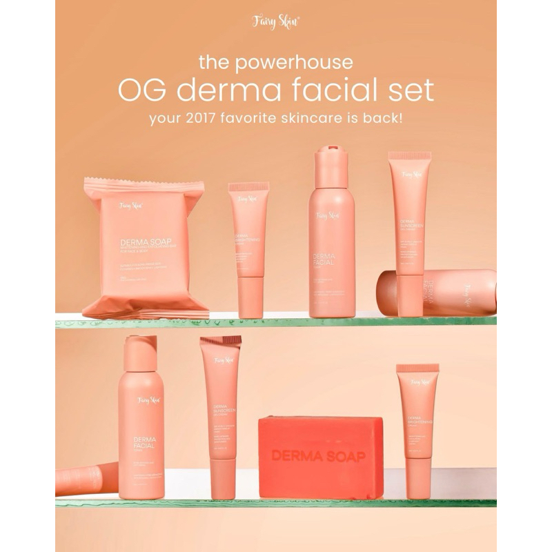 FairySkin DERMA SET (NEW PACKAGING) | Shopee Philippines