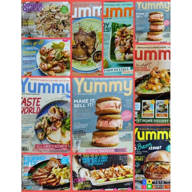 Vintage Recipe Magazines {YUMMY} 9/6 b | Shopee Philippines