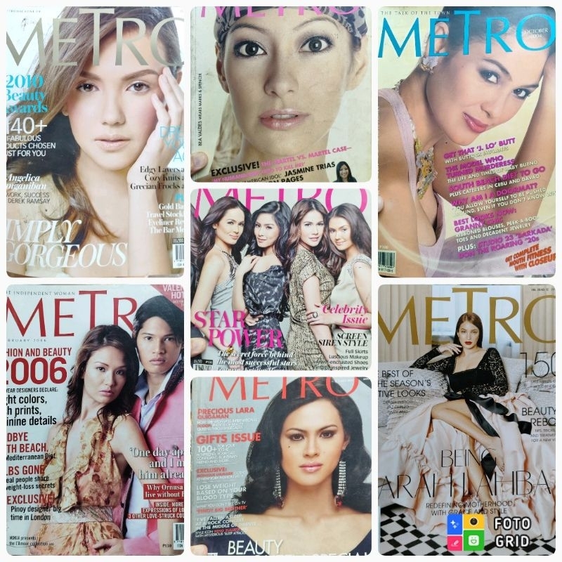 Vintage Fashion Magazines {METRO} 9/6 c | Shopee Philippines