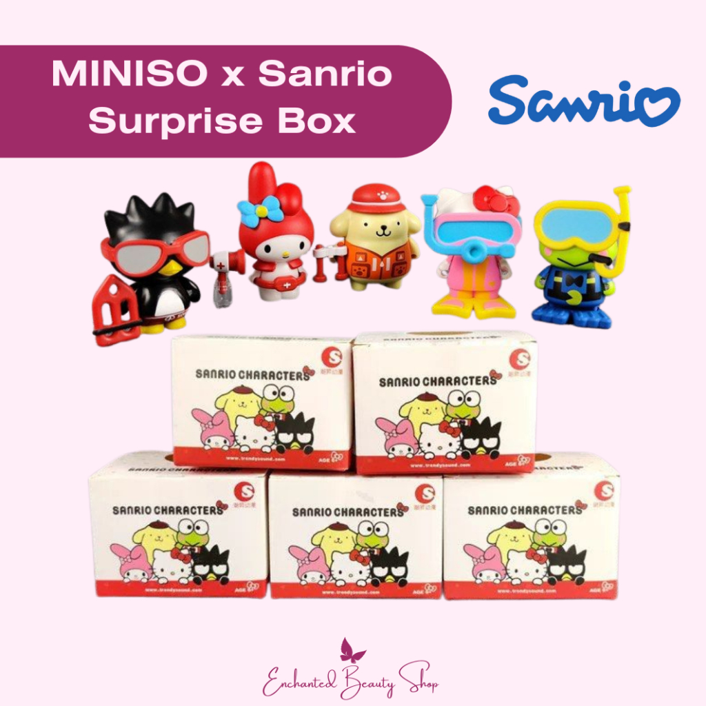 MINISO x Sanrio Characters Surprise Box Occupation Fashion Show (Random ...