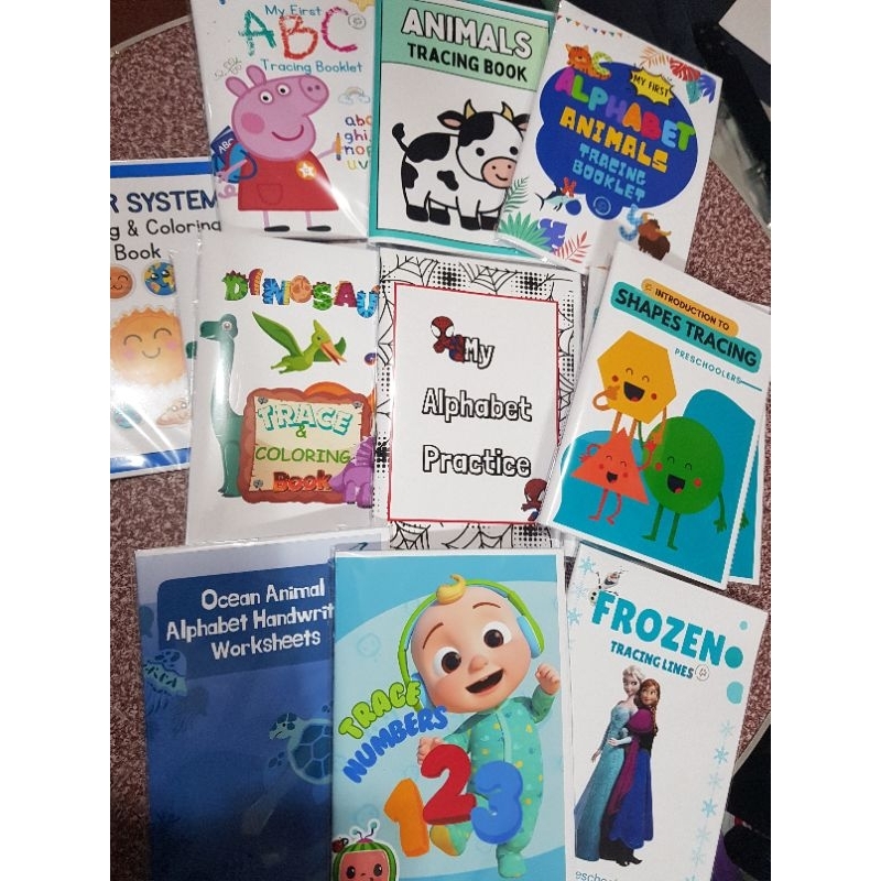 Tracing Booklet for kids 3-6 years old | Shopee Philippines