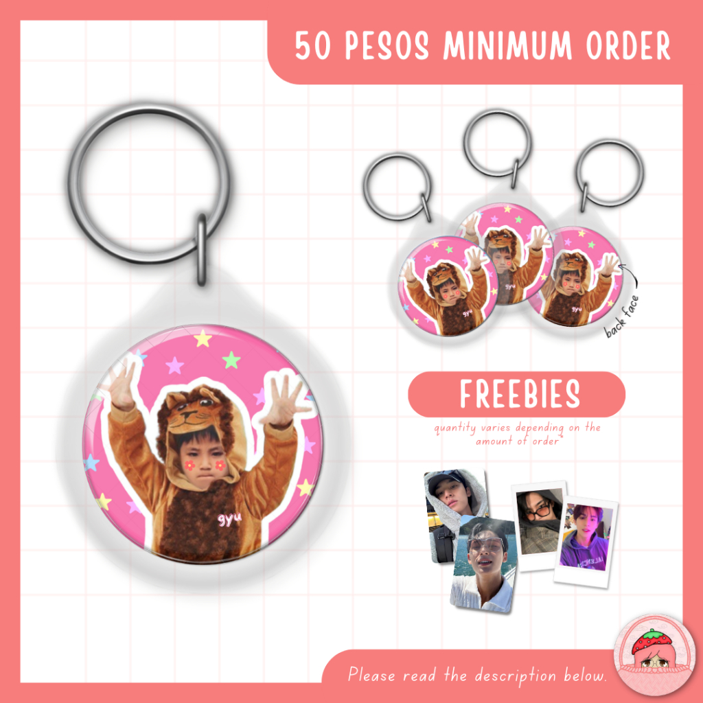 SEVENTEEN SVT BABY GYU MINGYU KEYCHAIN KPOP - ACRYLIC KEYCHAINS ...