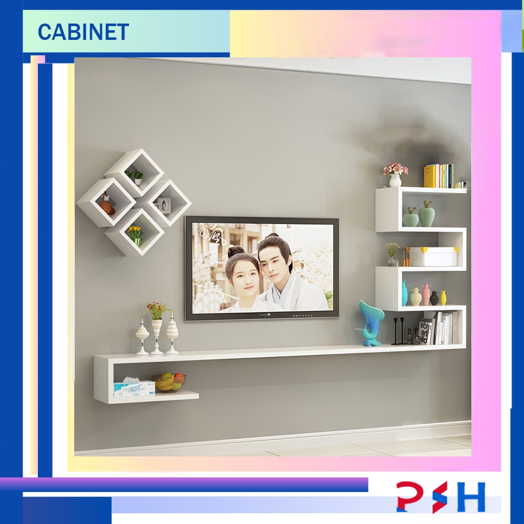 LIVE.TV cabinet wall mounted TV cabinet wall TV Rack display stand ...