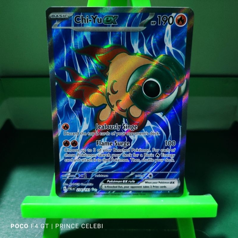 Pokemon TCG - Chi-Yu ex Full Art | Shopee Philippines