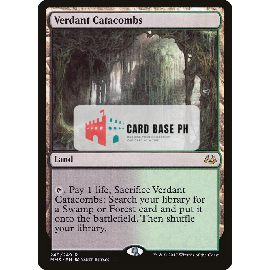 Verdant Catacombs - Magic the Gathering Trading Card | Shopee Philippines
