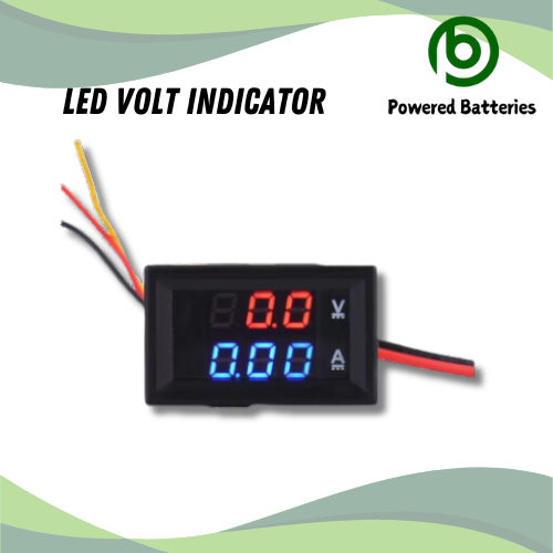 LED VOLT DC 100V 10A Digital Voltmeter Ammeter Dual Display Voltage ...