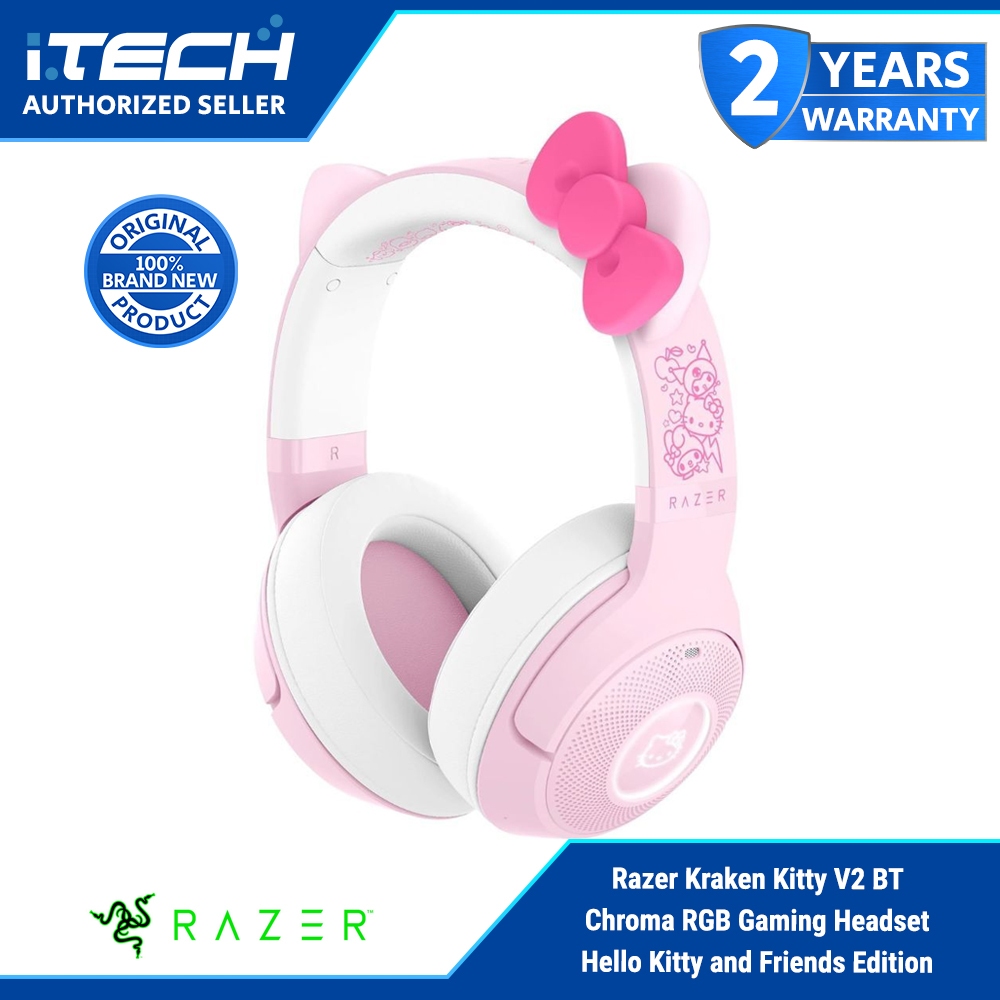 Razer Kraken Kitty V2 BT Wireless Chroma RGB Gaming Headset - Hello ...