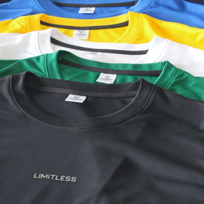 Limitless Armotex MARK Active T-Shirt Basic Men Gym Tee Everyday ...