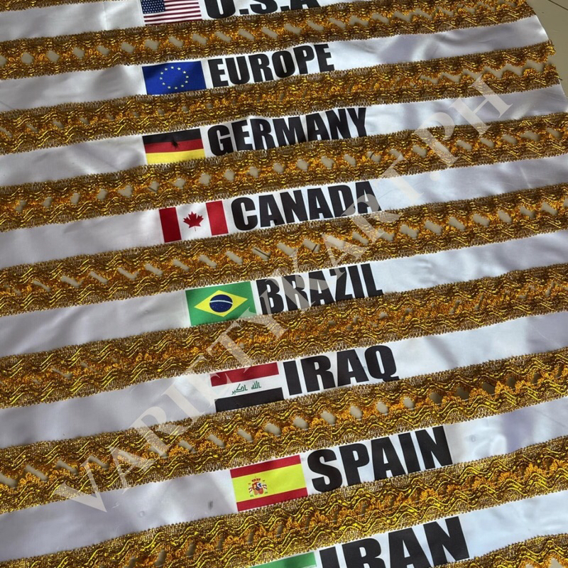 ELEGANT SASH FOR KIDS - UNITED NATION | Shopee Philippines