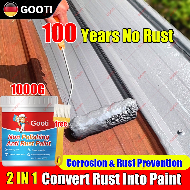 1000G Anti Rust Paint for Metal Rust Converter Primer Paint for Rusty ...