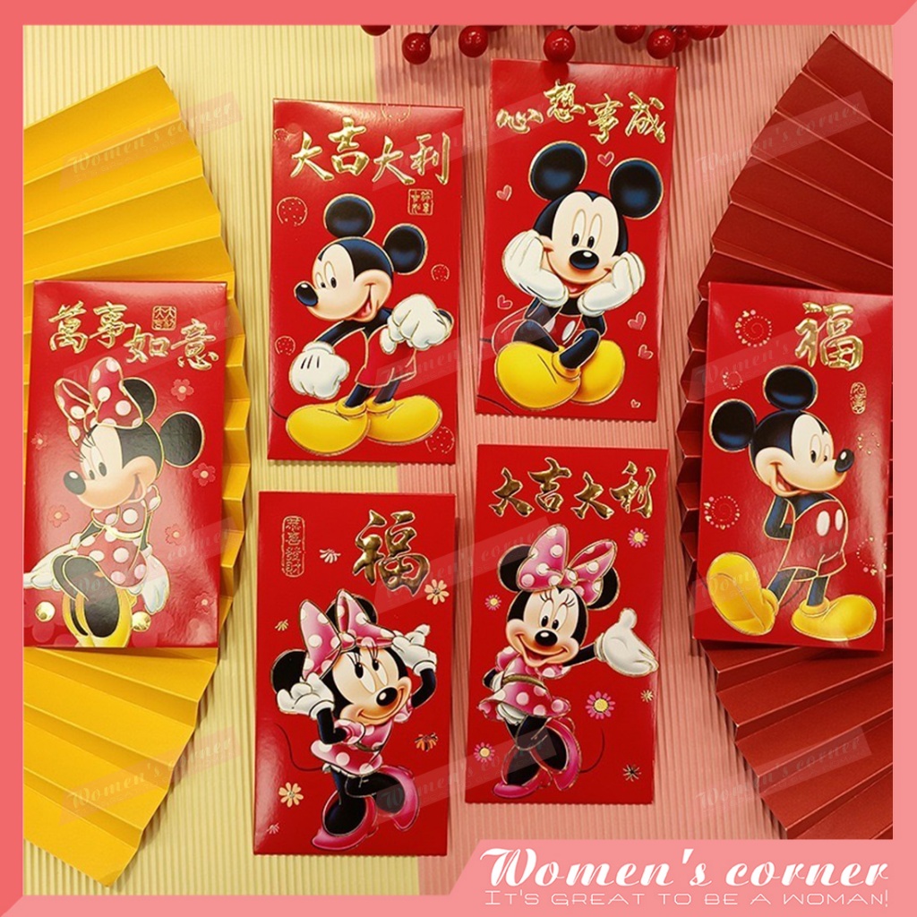 6pcs/pack Children's red envelope,Chinese Ampao,Cartoon Lucky Bag ...