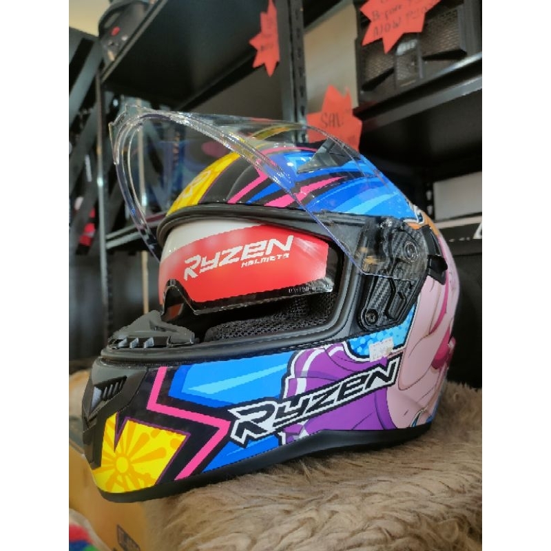 RYZEN HELMET full face | Shopee Philippines