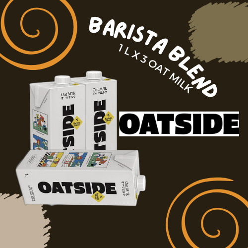OATSIDE Barista Blend Oat Milk – 1L x3L / 6L & 200mL x12PCS / 24PCS ...