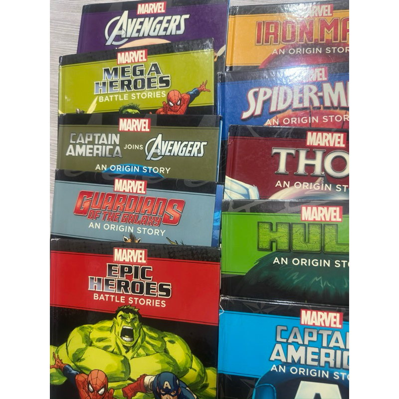 Marvel Legends Box Set (10 Books) | Shopee Philippines
