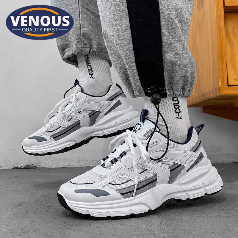 Venous 2024 Korean White Shoes for Men Sale Original Rubber Men's Shoes ...