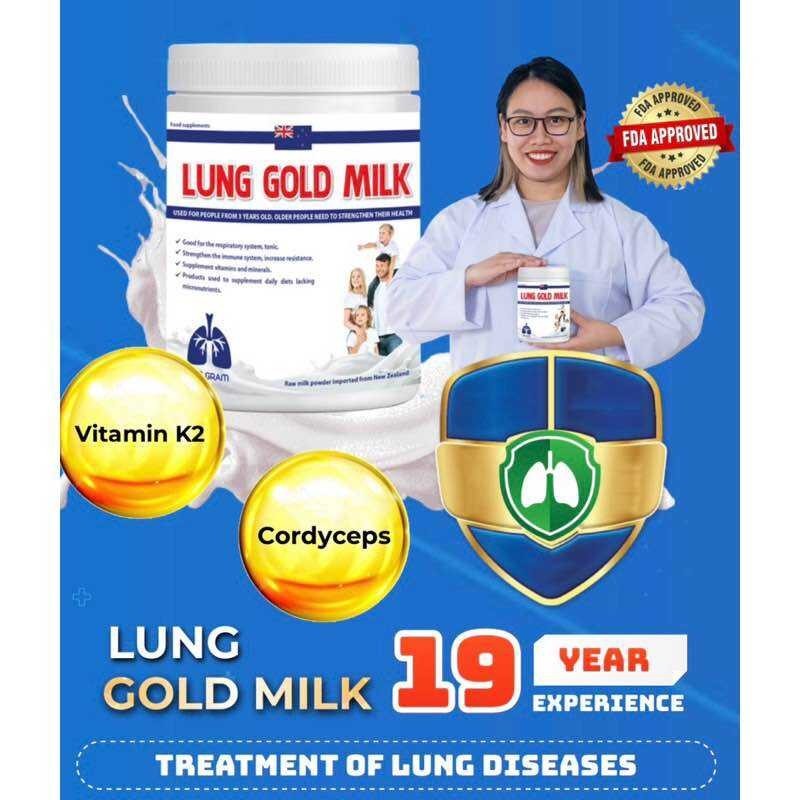 Lung Gold Milk Original Lung problems Improve Physical Function Lmprove ...
