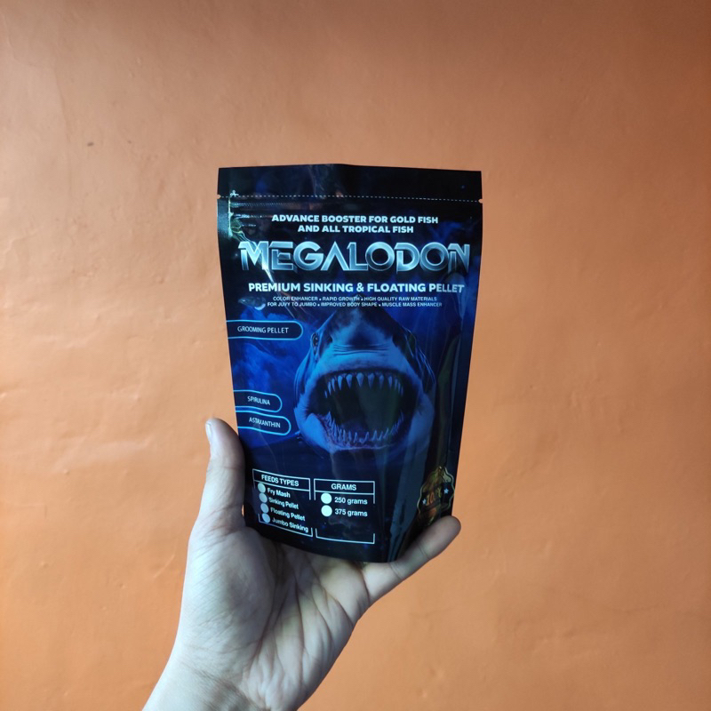Megalodon Premium Sinking Pellet (goldfish food & all fresh water fish ...