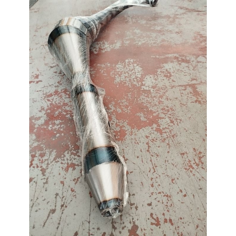 Yamaha Rxt 135 Tune pipe Black Iron Titanium | Shopee Philippines