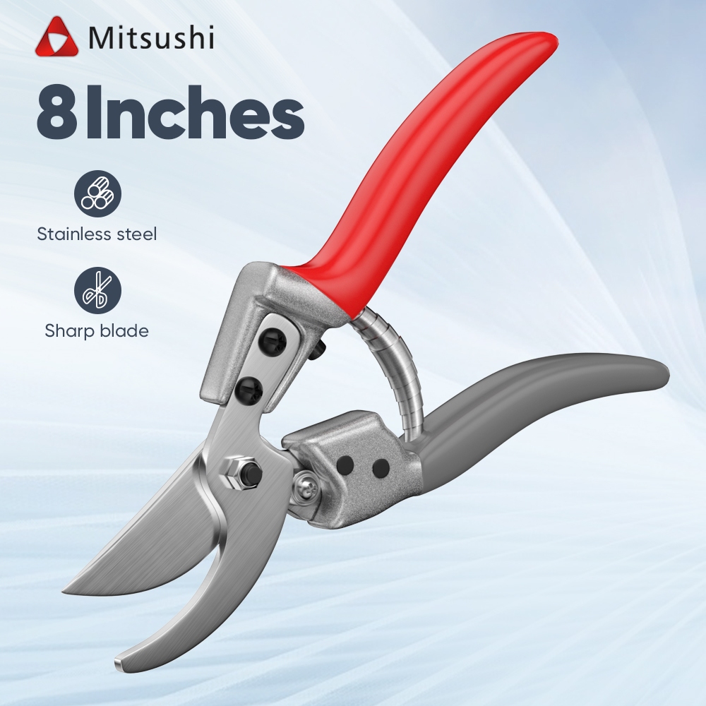 Mitsushi Garden Pruning Shears Plant Cutter Stainless Plant Scissor ...