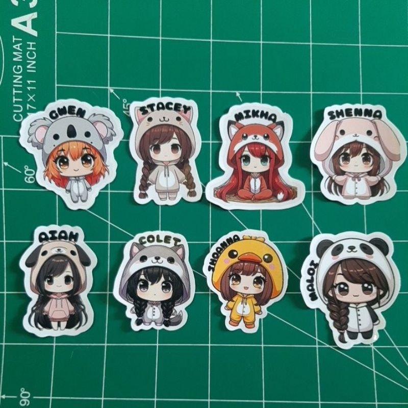 BINI CHIBI STICKER SET | Shopee Philippines