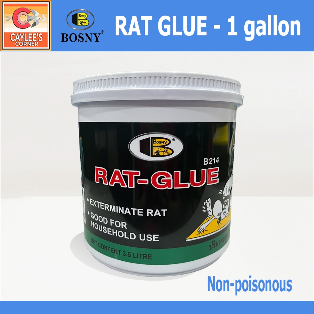 BOSNY Original Rat Glue Gallon 3.5 liters | Shopee Philippines