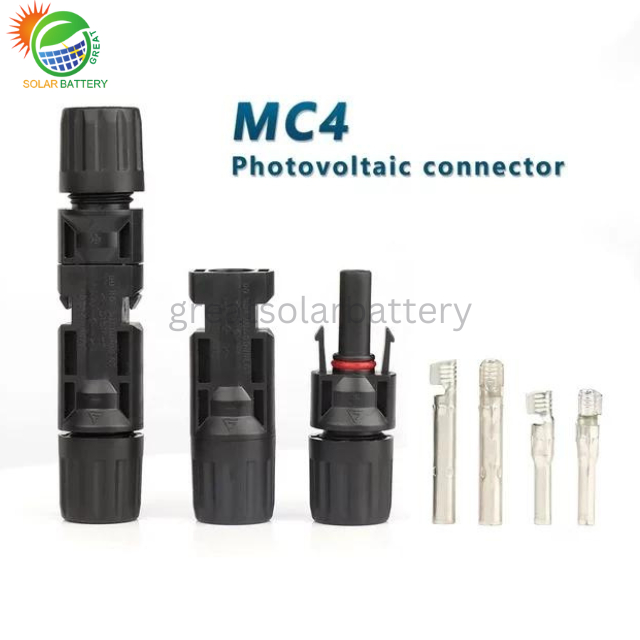 MC4 Solar Wire Connector Male & Female 1Set Terminals for Solar Panels ...