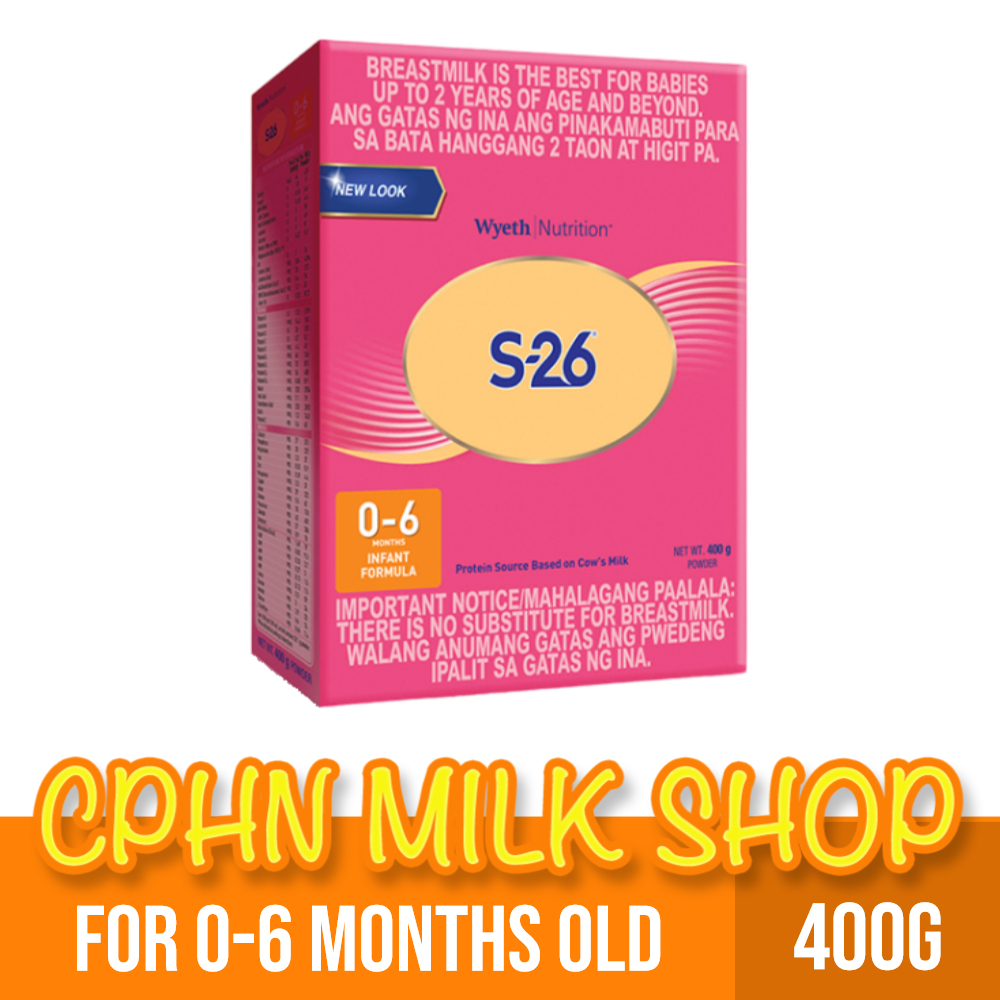 S-26® ONE 400g for 0-6 Months Old Infant Formula | Shopee Philippines