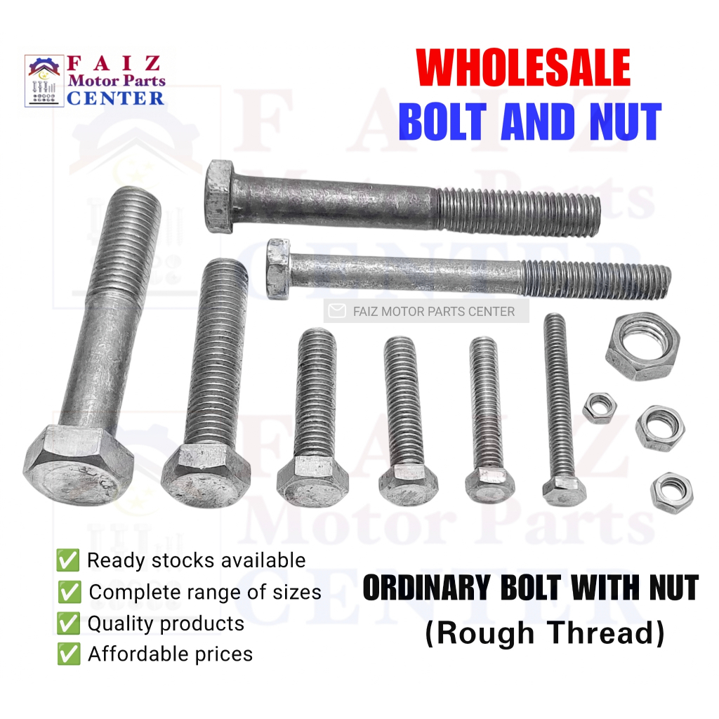 100 pcs.ORDINARY 1/4x3/4 inch up to 1/4x4 inches (#11 sa yabe/tools ...