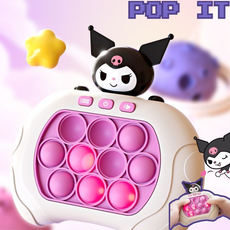 Quick Push Pop It Games Console Pop It Sensory Fidget Toys For Kids ...