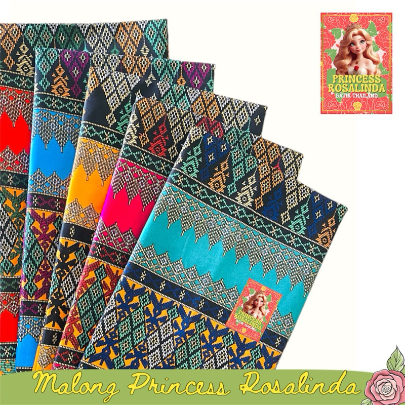 Malong Princess Rosalinda Batik Tribal Ethnic Jumbo Size 6ft" | Shopee ...